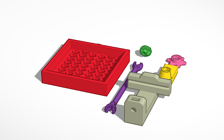 3D design Clamp body - Tinkercad