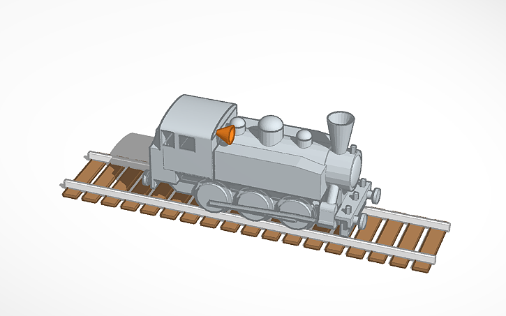 3D design Puffa The Dockside Tank Engine - Tinkercad