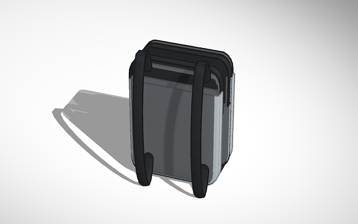 3D design Backpack - Tinkercad