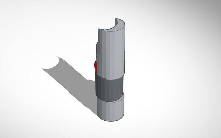 3D design lightsaber - Tinkercad