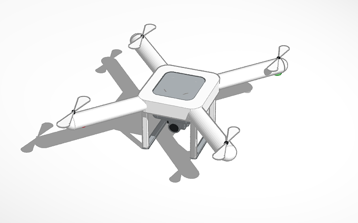 3D design Drone - Tinkercad