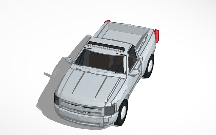 3D design Chevrolet Silverado 2015 Updated! - Tinkercad