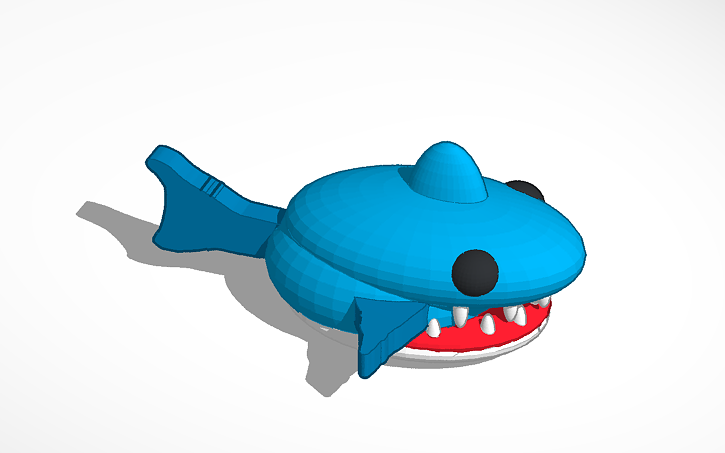 3D design shark - Tinkercad