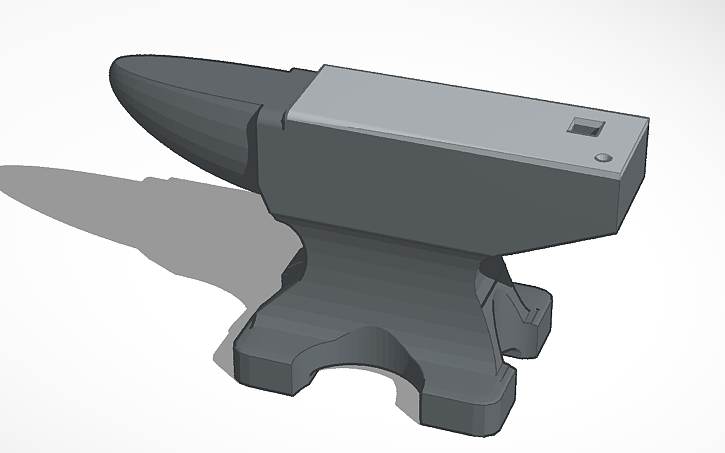 3D design Anvil - SIM LAB - Tinkercad