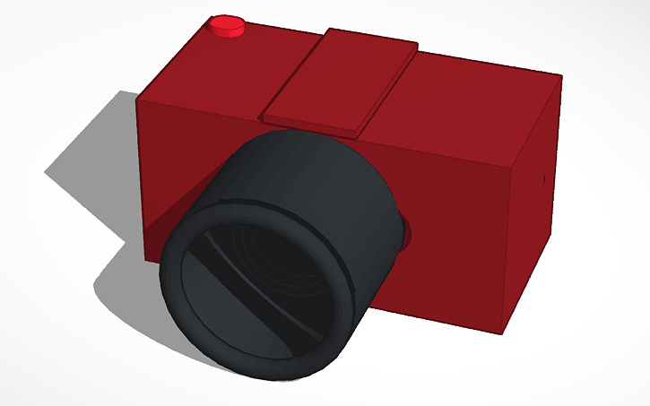 3D design camera - Tinkercad