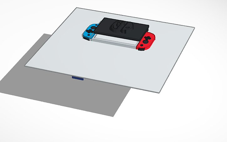 3D design Nintendo Switch and charger. - Tinkercad