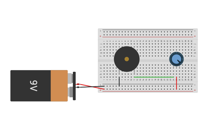 Circuit design Proyecto buzzer - Tinkercad