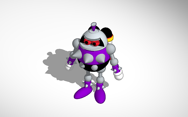 3D design heavy rider - Tinkercad