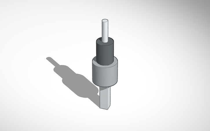 3D design Spark plug - Tinkercad