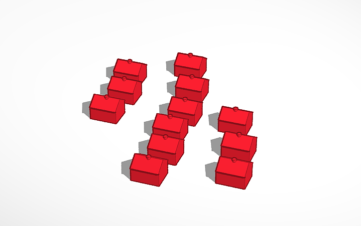 3D design Casa de monopoly - Tinkercad