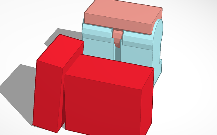 3D design lego minifigure - Tinkercad