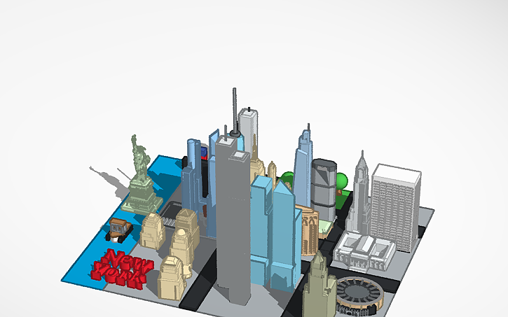 3D design New York City, New York - Tinkercad