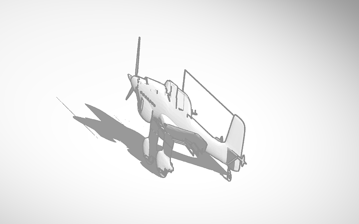 3D design Ju 87 Stuka - Tinkercad