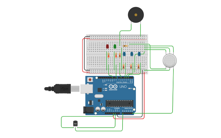 Circuit design Short course Project - Tinkercad
