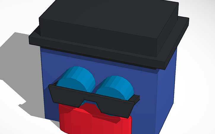 3D design Detective JIMMY - Tinkercad