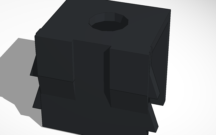 3D design Lego Armor - Tinkercad