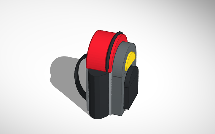 3D design Backpack - Tinkercad