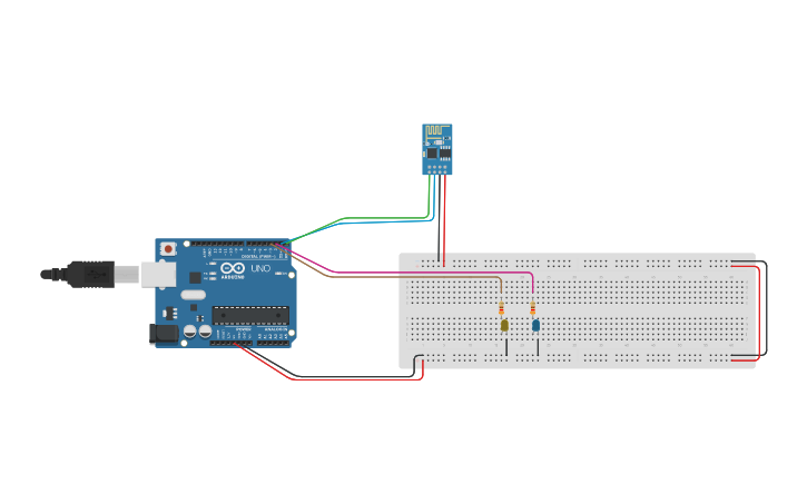 Circuit design Actividad 6. Practica simulación del Chip Set - Tinkercad