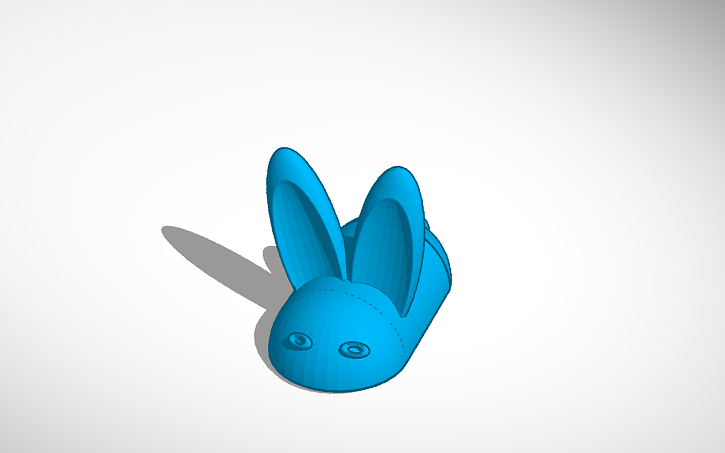 3D design bunny - Tinkercad