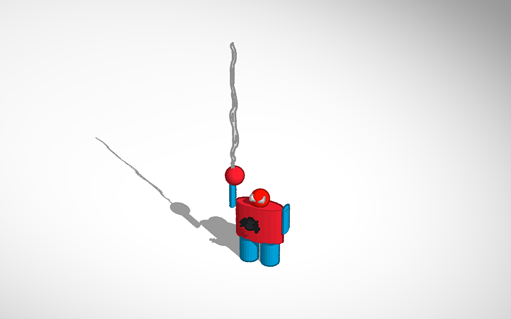 3D design Spider-man - Tinkercad