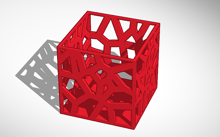 3D design Pen Holder - Tinkercad