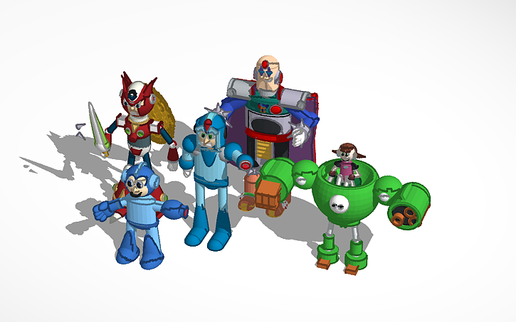 3D design Megaman X Eddie | Tinkercad