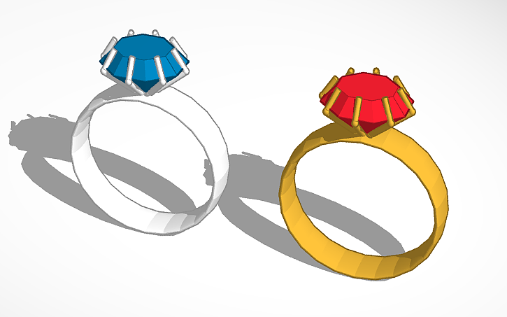 3D design RING RING RING - Tinkercad