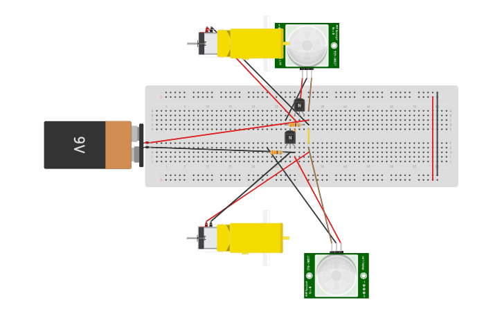 Circuit design SImulador - Tinkercad