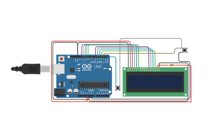 Circuit design PROYECTO (TRANSFERENCIA) LABRADOR | Tinkercad