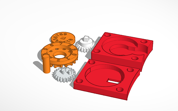 3d Design Counter Tinkercad