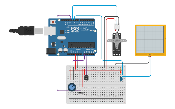 Circuit design ELEN1000 Lab 5 Activity 3 | Tinkercad