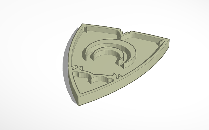3D design Finished Shield (Jaune Arc RWBY) | Tinkercad