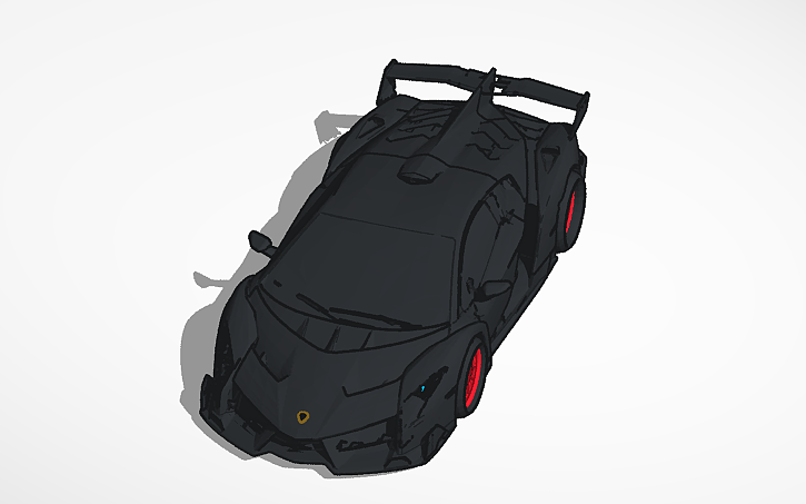 3D design LAMBO LAMBO LAMBO - Tinkercad