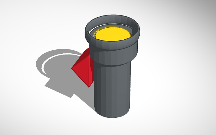 3D design torch - Tinkercad