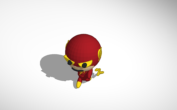 3D design the flash | Tinkercad