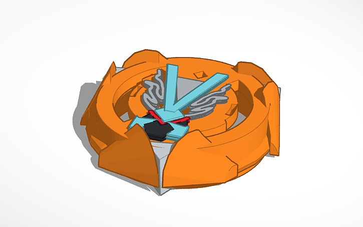 3D design Spark Ifritor I4 layer - Tinkercad