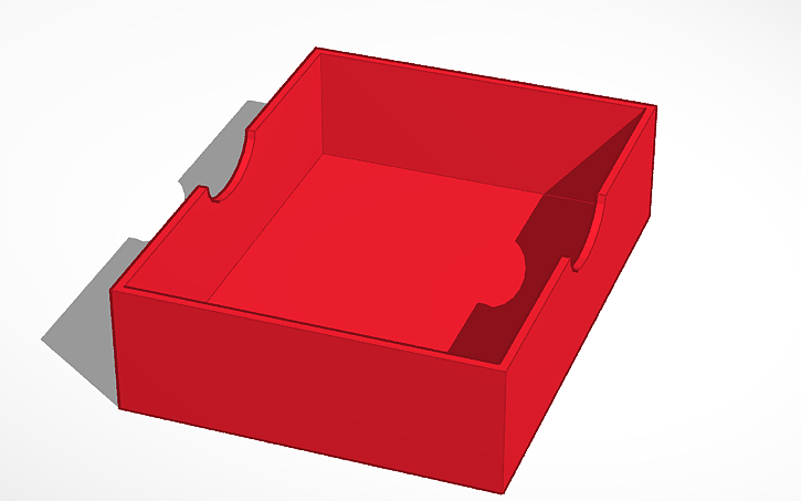 3D design Welding Lens Box Lid - Tinkercad
