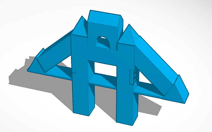 3D design Bridge - Tinkercad
