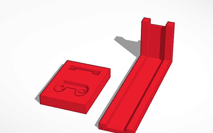 3D design Headphone Stand (Controller) - Tinkercad