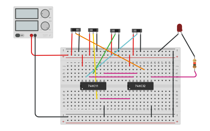 Circuit design PROJETO 2 - Tinkercad