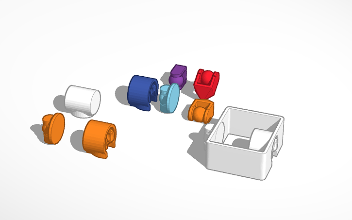 3D design New Connectors #tinkerplay #connectors - Tinkercad