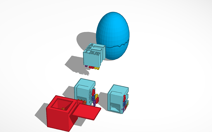 3D design #tinkercadeaster Kinder Suprise Egg - Tinkercad