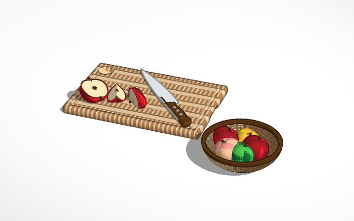 3D design Fall Food - Tinkercad