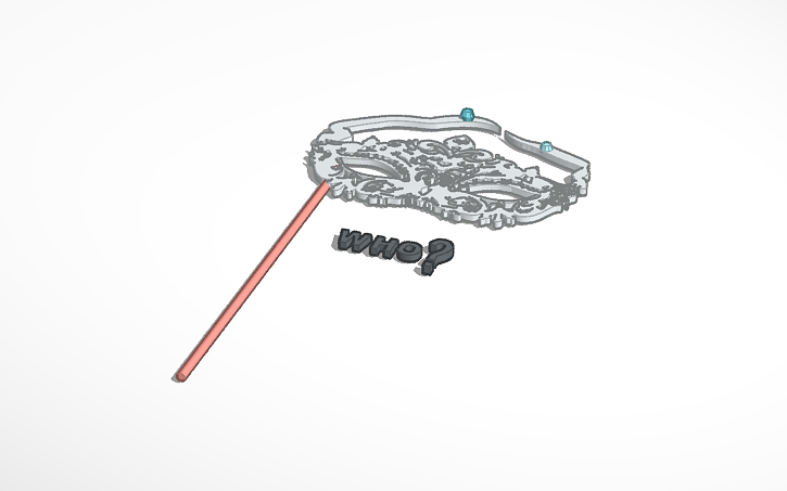 3D design Masquerade - Tinkercad