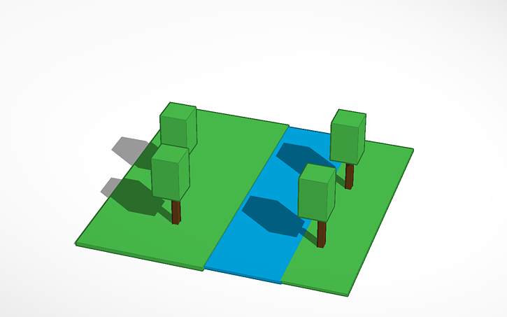 3D design PAISAJE - Tinkercad