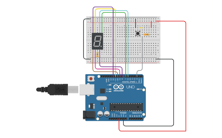Circuit design ELEC1601 E2P1T2 - Tinkercad