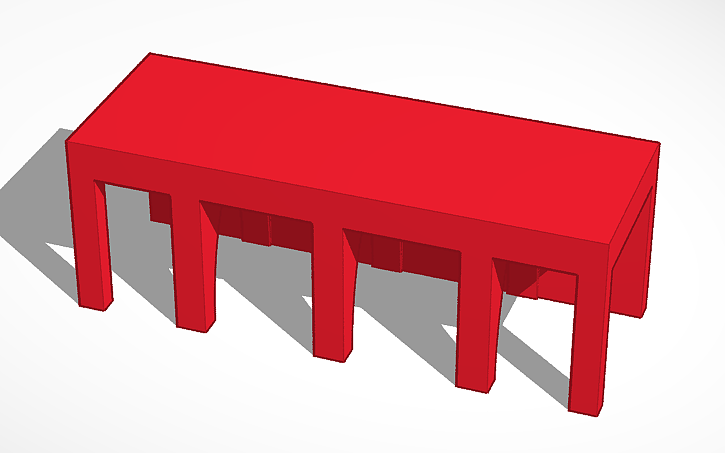 3D design Table Pepa Pig - Mesa | Tinkercad