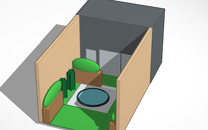 3D design project tuin - Tinkercad