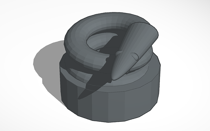 3D design Snake - Tinkercad
