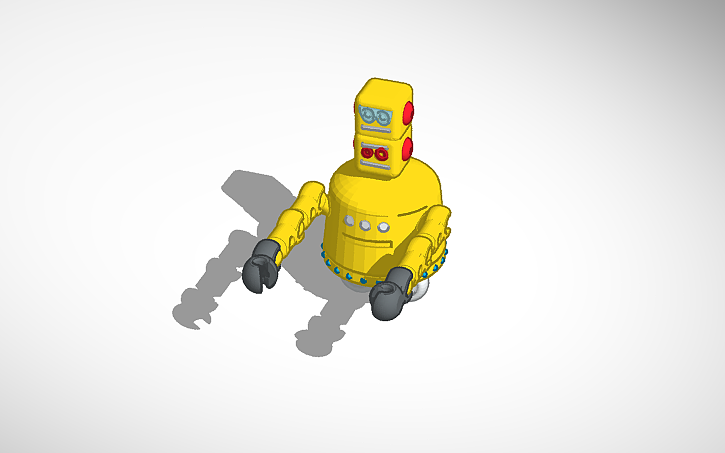 3D design Robot - Tinkercad